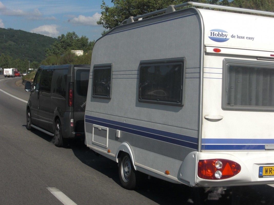 Maximale afmeting van aanhanger / caravan in Europa